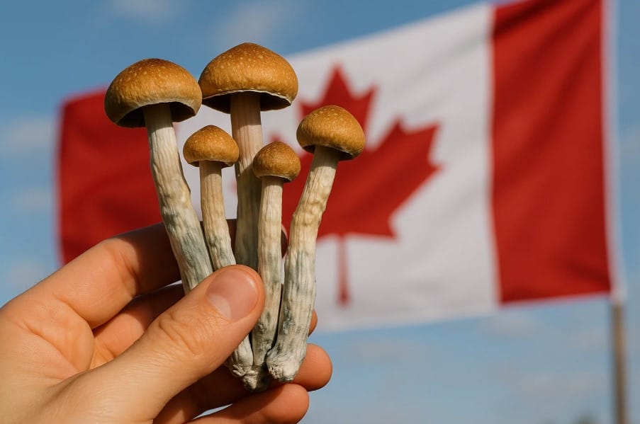 Senior Calls For Access to Magic Mushrooms Winnipeg